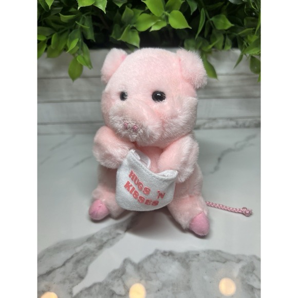 Russ | Toys | Russ Berrie Plush Pig Piggles Hugs And Kisses Hog Stuffed ...